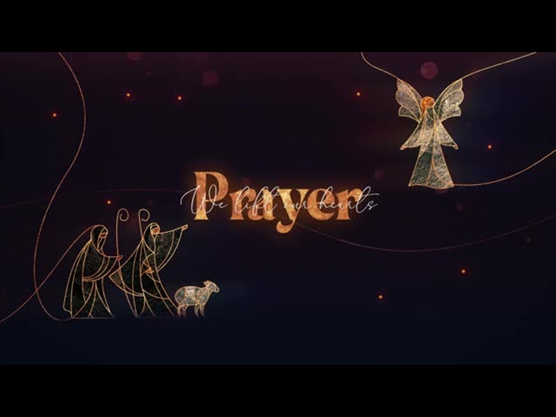 Christmas Prayer Background