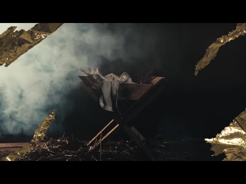Nativity Manger 1 Gold | Shift Worship | WorshipHouse Media