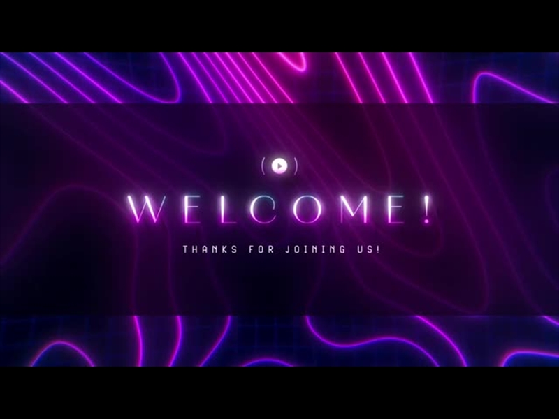 Neon Topo Welcome Stream | Shift Worship | Playback Media Store