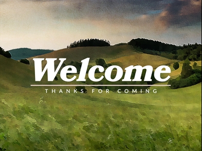 Painted Nature Welcome | Shift Worship | WorshipHouse Media