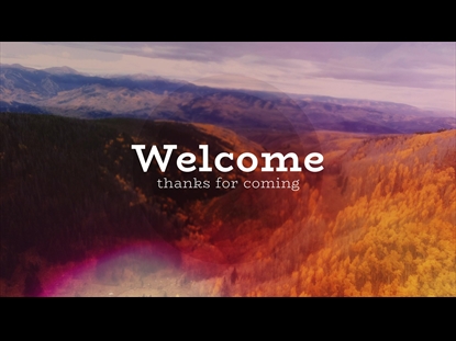 Thanksgiving Flight Welcome | Shift Worship | Playback Media Store