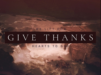 Thanksgiving Vistas Thanks | Shift Worship | Playback Media Store