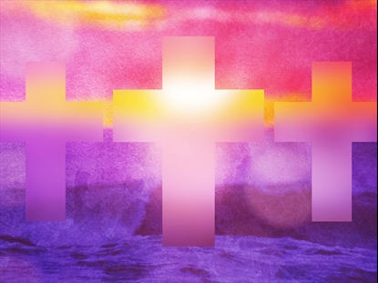 Watercolor Cross Waves | Shift Worship | Playback Media Store