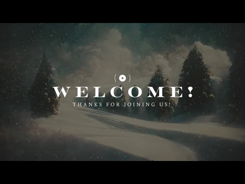 Winter Journey Welcome Stream | Shift Worship | WorshipHouse Media