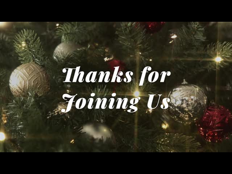 Christmas Lights Ii: Thanks For Joining Us | Visual Revival | WorshipHouse Media