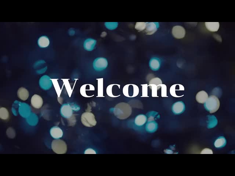 Christmas Lights: Welcome | Visual Revival | WorshipHouse Media