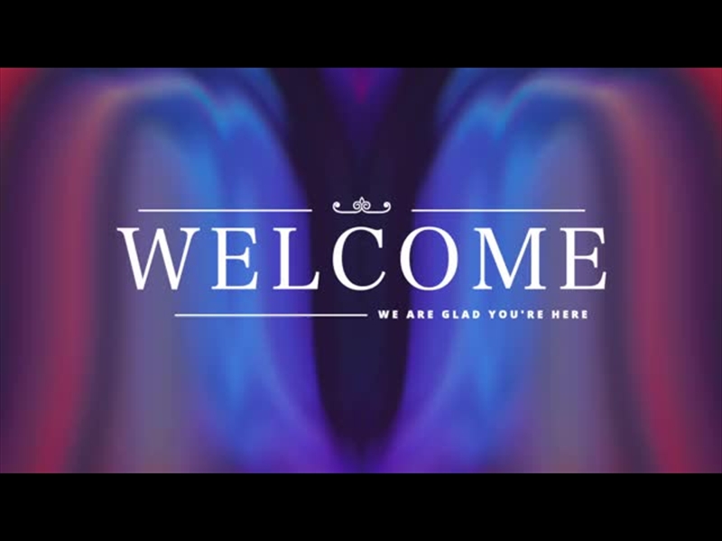 Atmospheric Welcome | Visual Church | WorshipHouse Media
