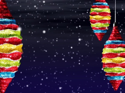 Christmas Ornaments Loop | Vision 111 | WorshipHouse Media