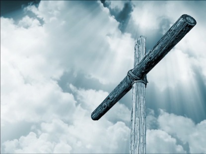 Cross And Clouds Cyan Shine | Vision 111 | WorshipHouse Media