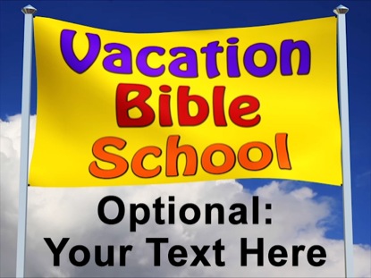 Vacation Bible School Banner | Vision 111 | WorshipHouse Media