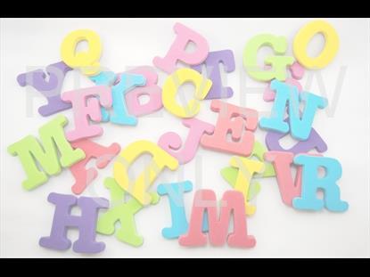 Faded Alphabet Letter Jumble | Sparrow Stock | Playback Media Store