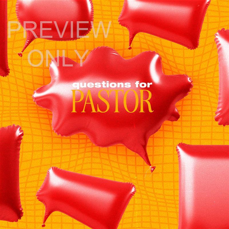 Ask The Pastor: Text Your Questions - Social Graphic Title | Church ...