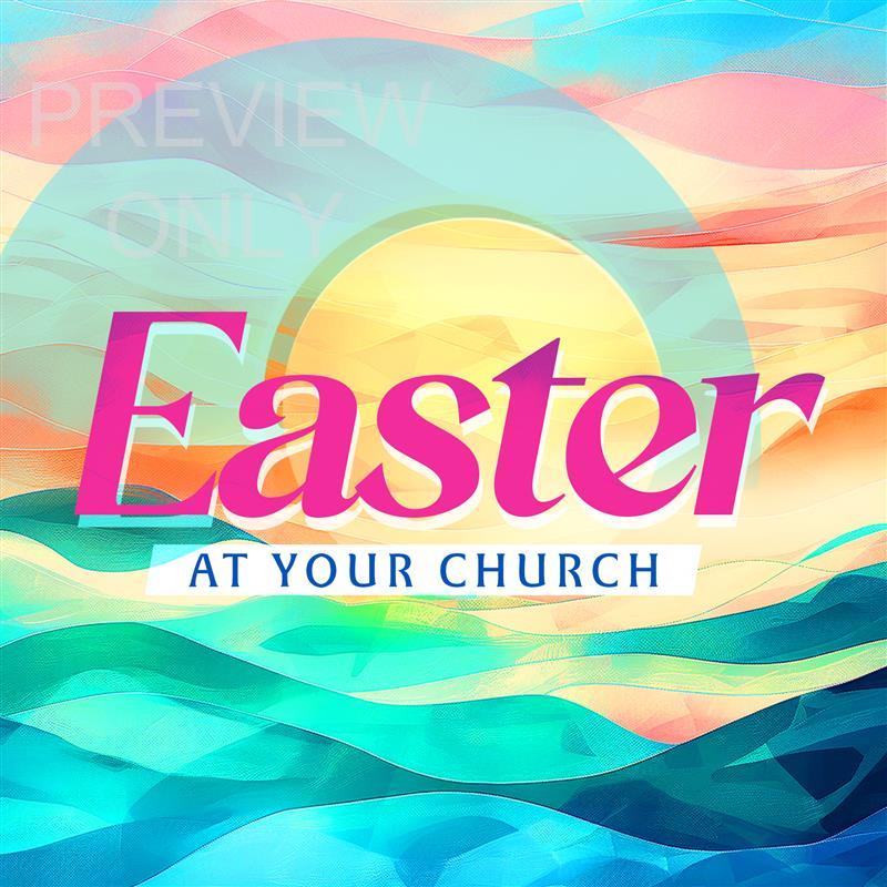 Easter At Your Church Social Graphic Title 2 | Church Visuals ...