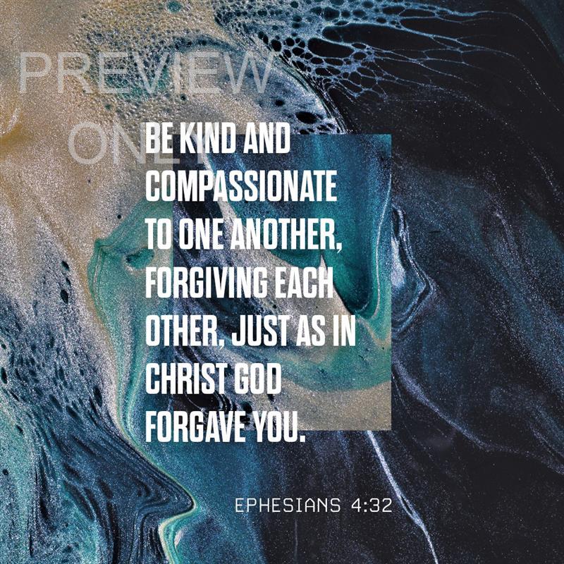 Ephesians 4:32 Social Graphic Title | Church Visuals | WorshipHouse Media