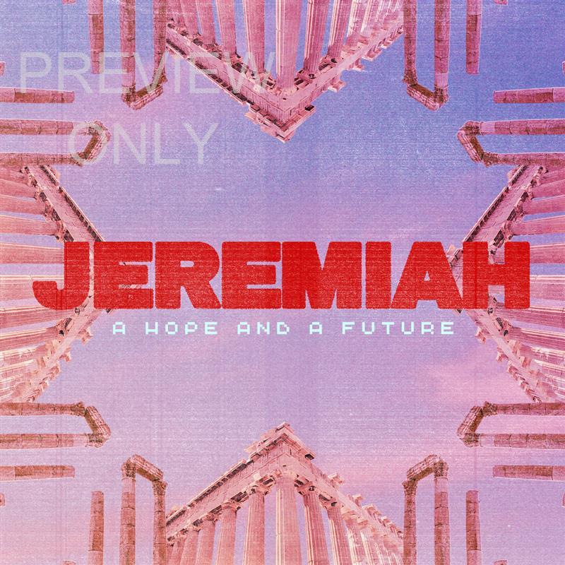 Jeremiah - A Hope And A Future Social Graphic Title | Church Visuals ...