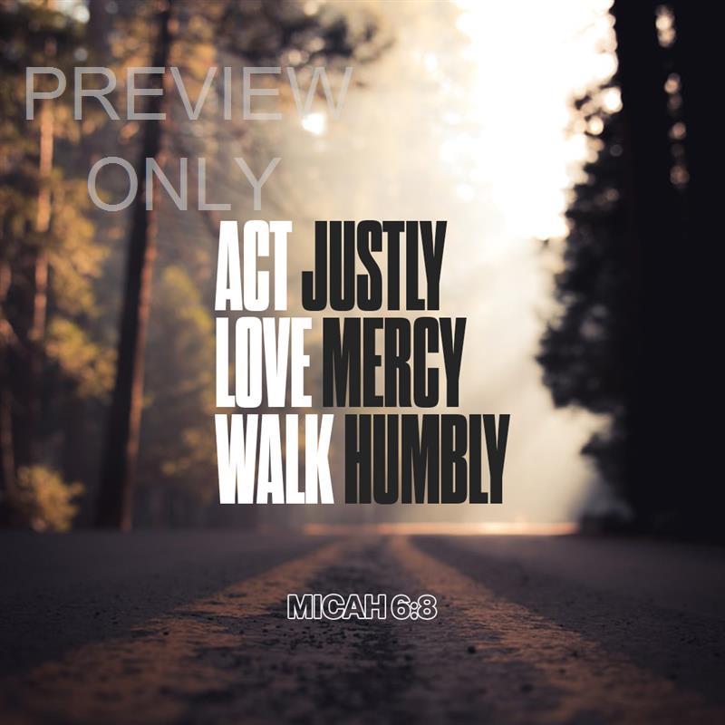 Micah 6-8 Social Graphics Title | Church Visuals | WorshipHouse Media