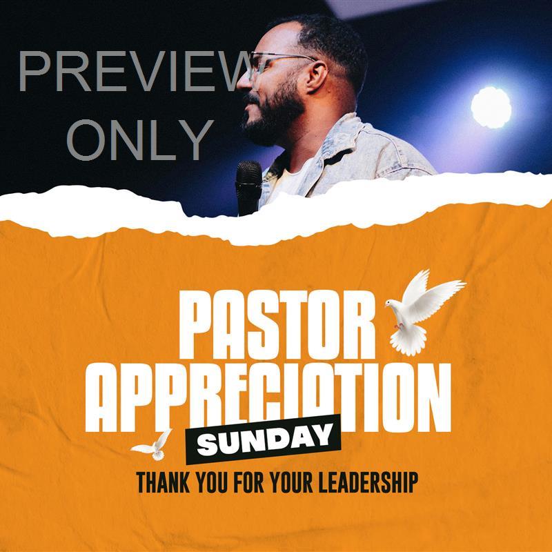 We Love Our Pastor - Social Graphic Main | Church Visuals | WorshipHouse Media