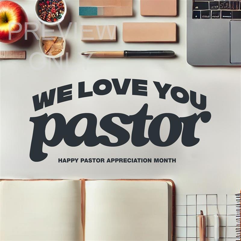 We Love You, Pastor! Social Graphic Title | Church Visuals ...