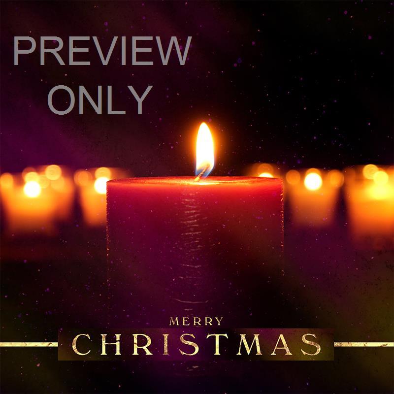 Candlelight Advent Social Graphic Merry Christmas | Centerline New Media | WorshipHouse Media