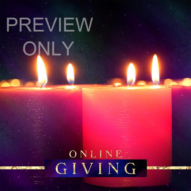 Candlelight Advent Social Graphic Online Giving | Centerline New Media ...