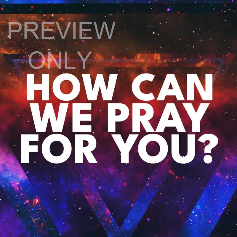 Colorful Space Prayer | Centerline New Media | WorshipHouse Media