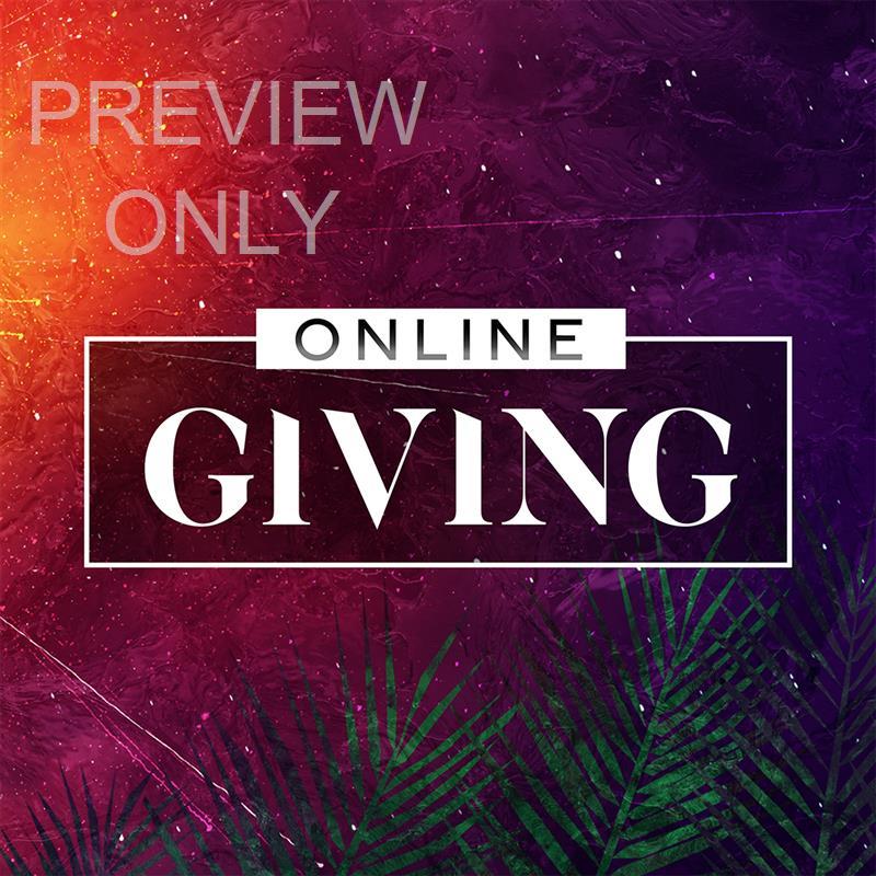 Vivid Palm Sunday Online Giving Graphic | Centerline New Media ...