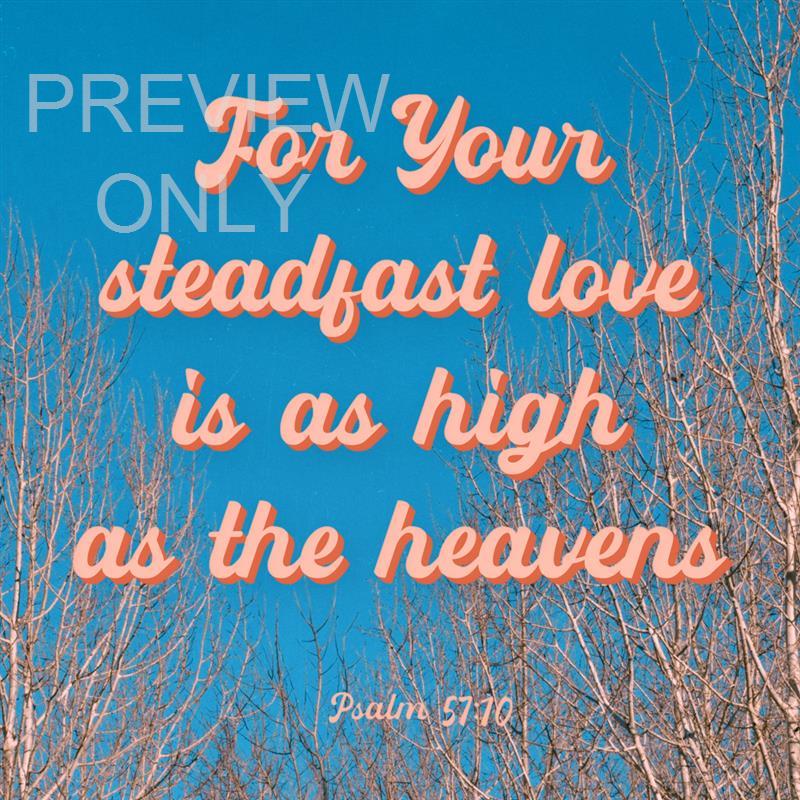 High Heavens Social Graphic 03 | Timber & Pearl | WorshipHouse Media