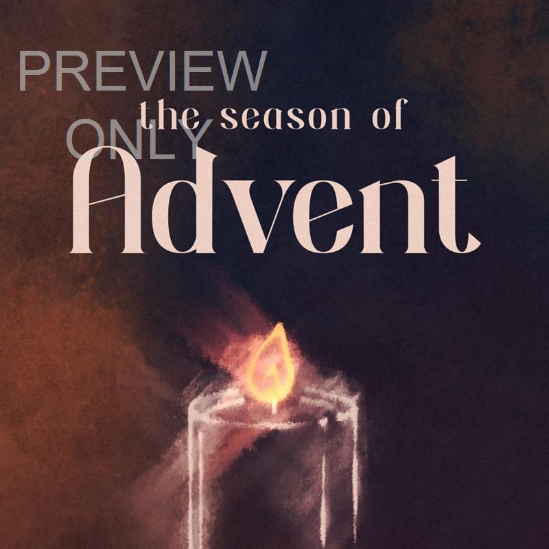 Light Of Advent Social Graphic 02 | Timber & Pearl | WorshipHouse Media