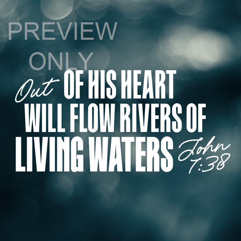 Living Waters Social Graphic 01 | Timber & Pearl | WorshipHouse Media