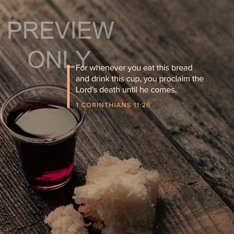 Bread And Cup 1 Corinthians 11:26 | Shift Worship | WorshipHouse Media
