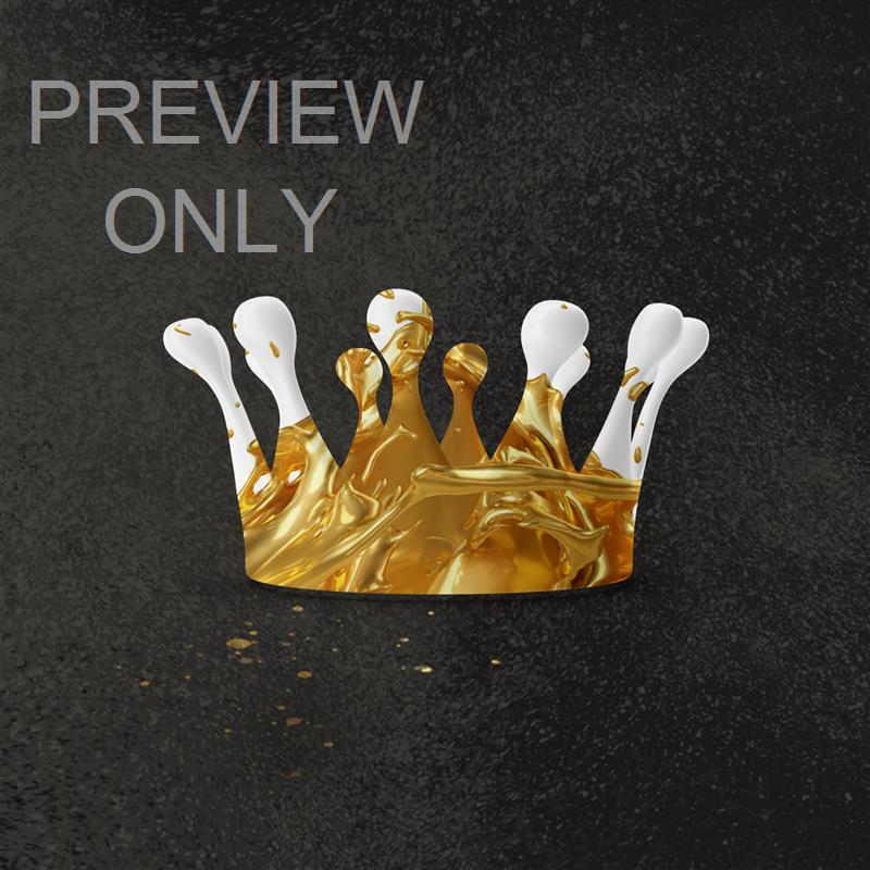 Crowned Gold Easter Blank | Shift Worship | WorshipHouse Media