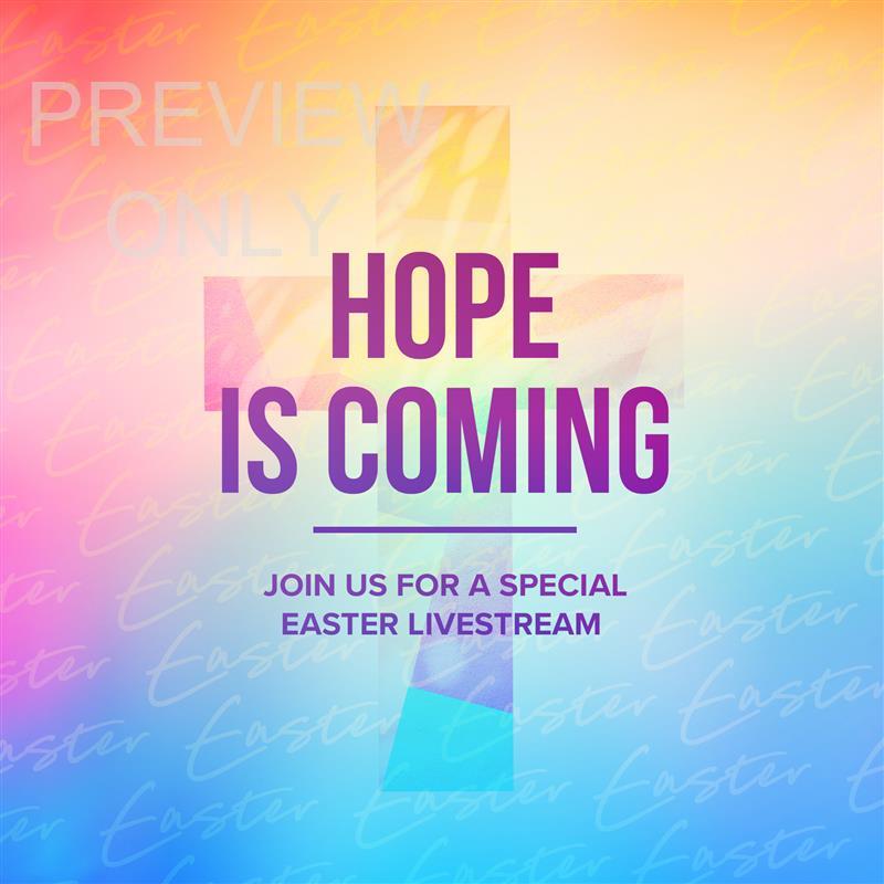 Easter Is Coming Social | Shift Worship | WorshipHouse Media