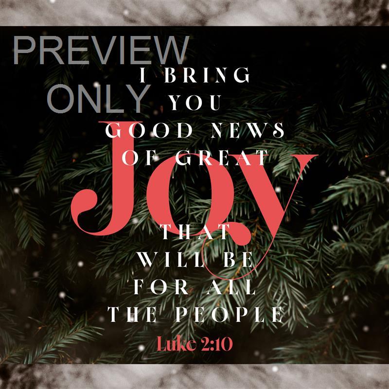 Evergreen Social Graphic Scripture | Shift Worship | Playback Media Store