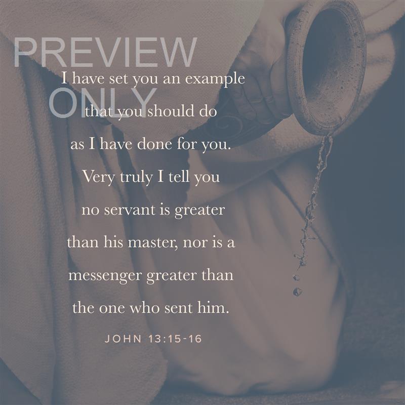 set an example scripture