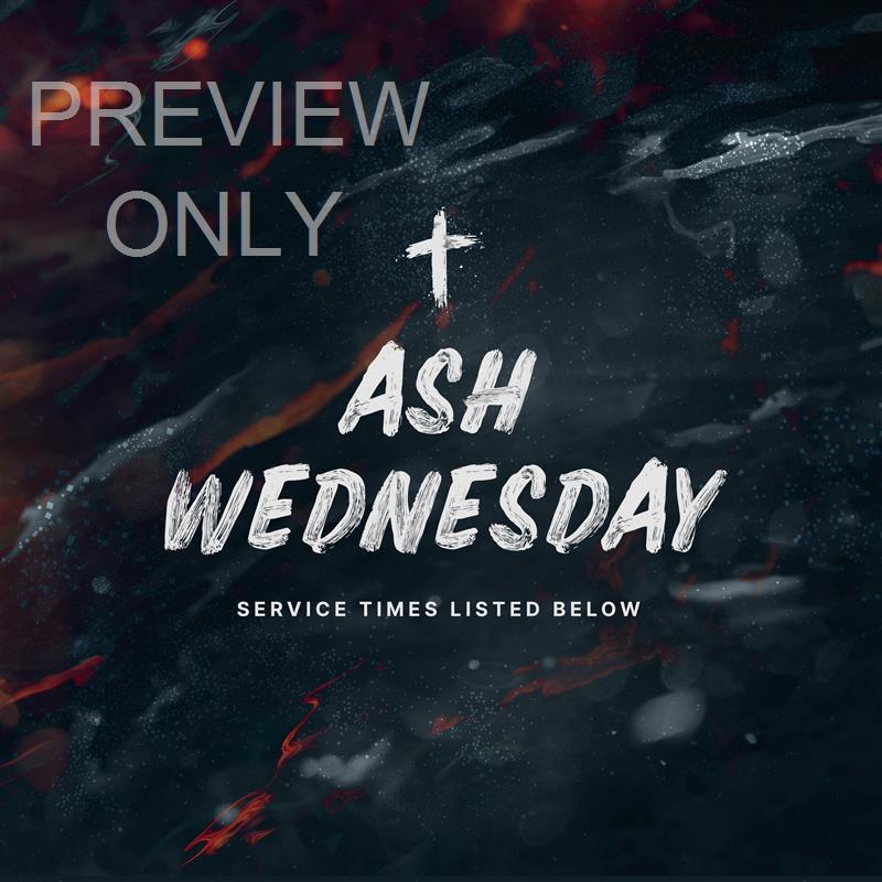 Ash Wednesday Social Pack | Shift Worship | WorshipHouse Media