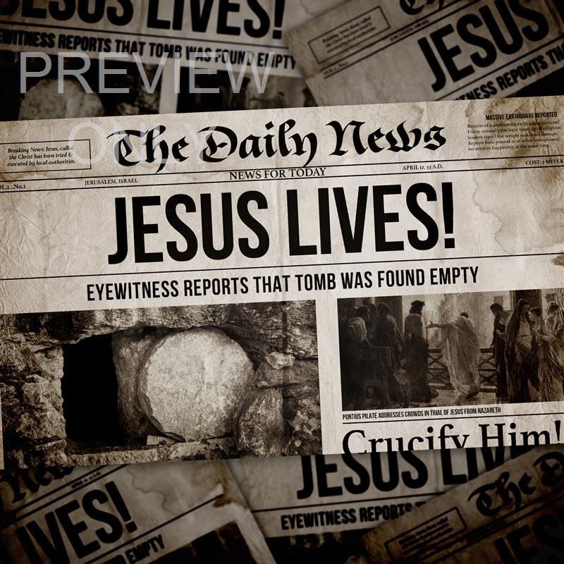 More Social Jesus Lives Newspaper | Shift Worship | WorshipHouse Media