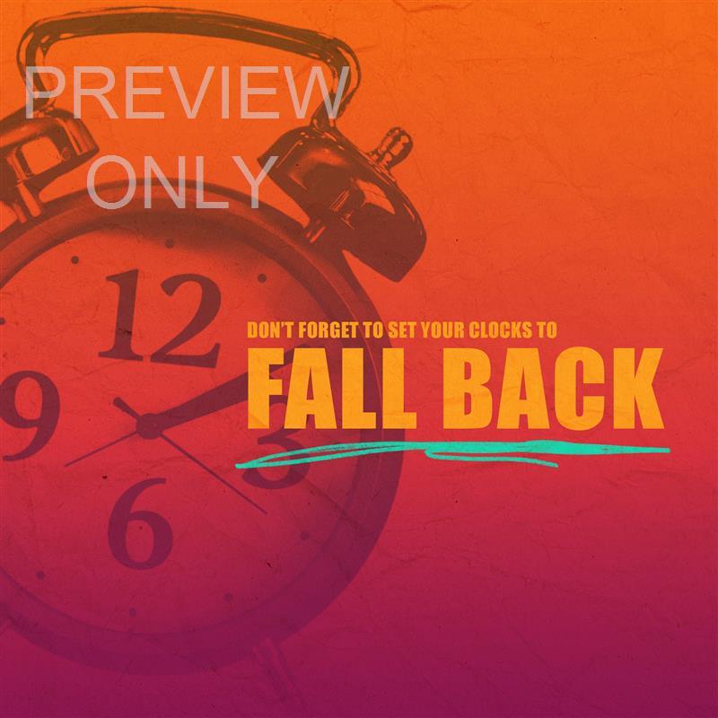 Fall Back Reminder | Shift Worship | WorshipHouse Media