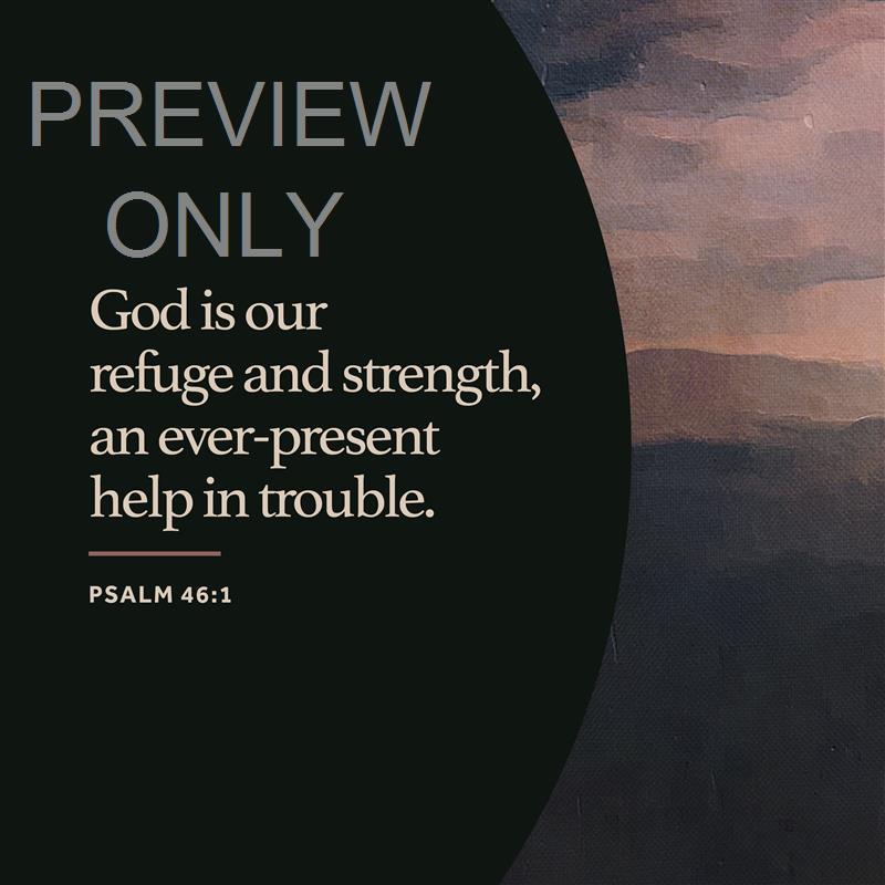 Painted Nature Psalm 46:1 A | Shift Worship | WorshipHouse Media