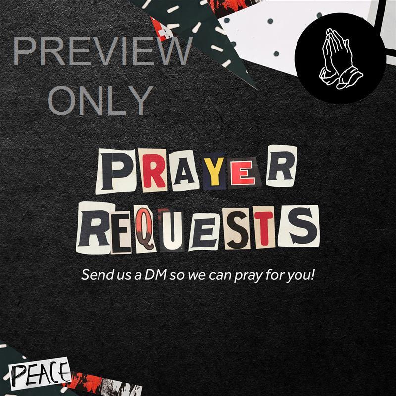 Prayer Requests Scraps | Shift Worship | WorshipHouse Media