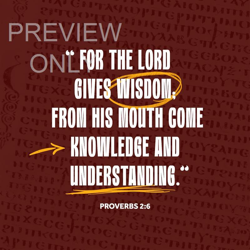 Proverbs 2:6 | Shift Worship | WorshipHouse Media