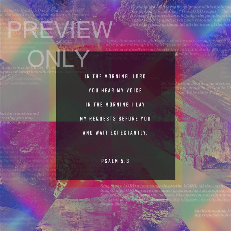 Psalm 5:3 | Shift Worship | WorshipHouse Media