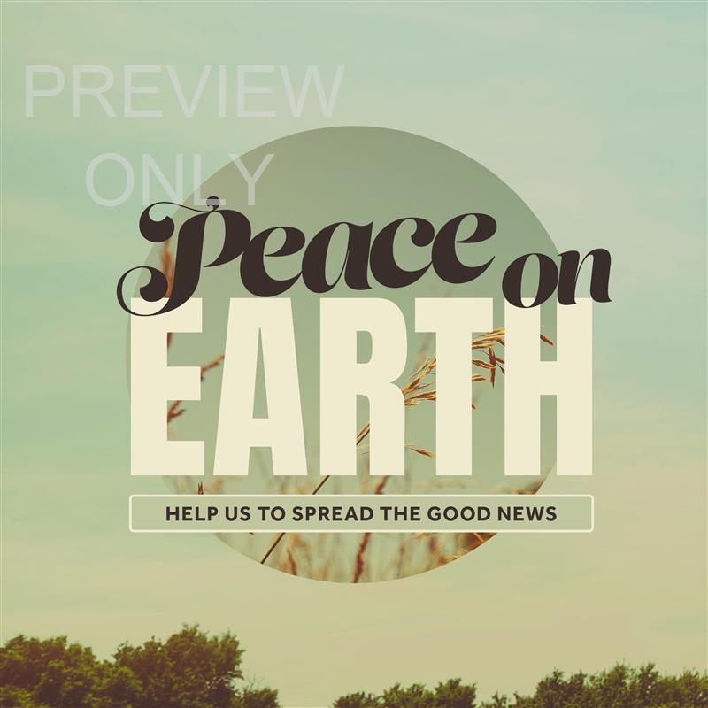 Summer Bright Peace On Earth Spread The Good News | Shift Worship ...