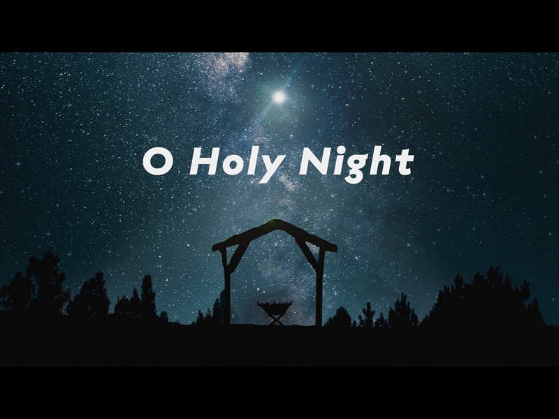 O Holy Night Lyric Video Video Worship Song Track with Lyrics | James ...