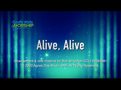 Alive Alive | God's Kids Worship | Song Tracks | WorshipHouse Kids