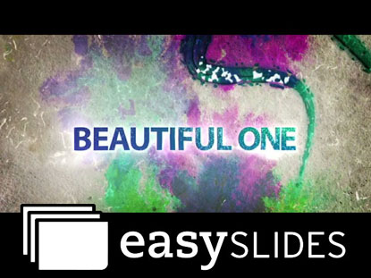 Beautiful One (Easyslides) Video Worship Song Track with Lyrics | Tim ...