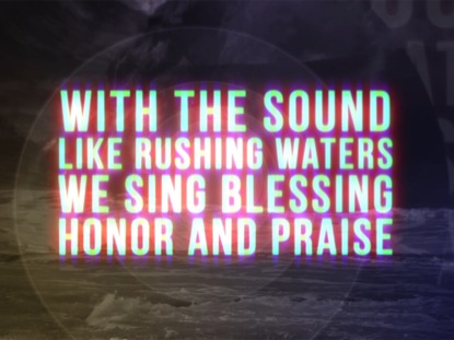 Rushing Waters Video Worship Song Track with Lyrics | Dustin Smith ...