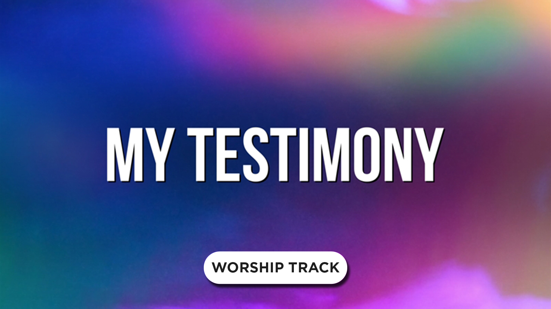 My Testimony Video Worship Song Track with Lyrics | Playback Media ...