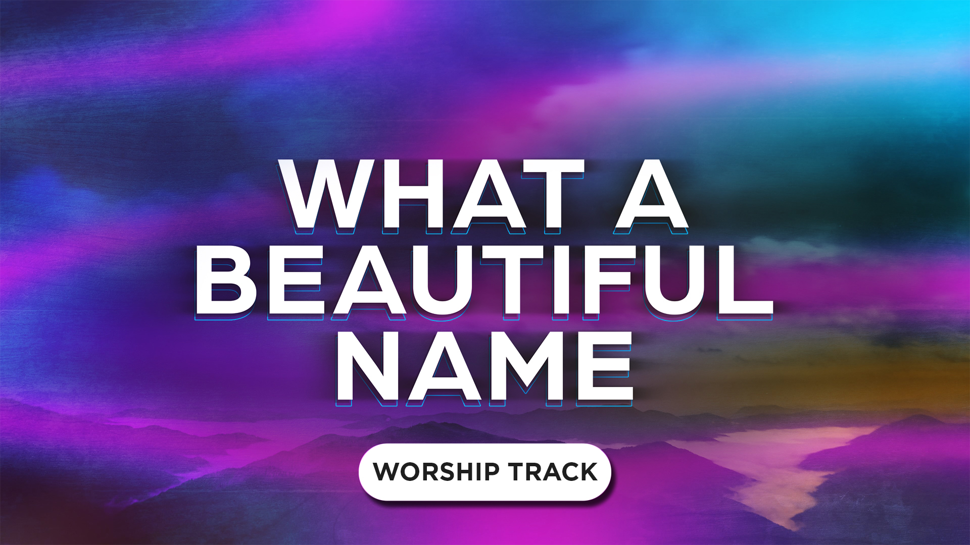 What A Beautiful Name Video Worship Song Track with Lyrics | Playback ...