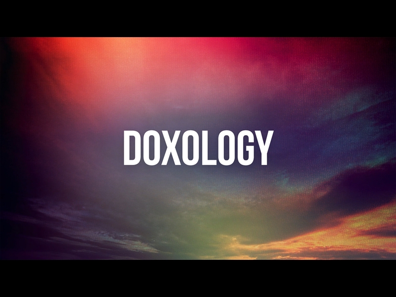 Doxology Video Worship Song Track with Lyrics | Playback Media ...