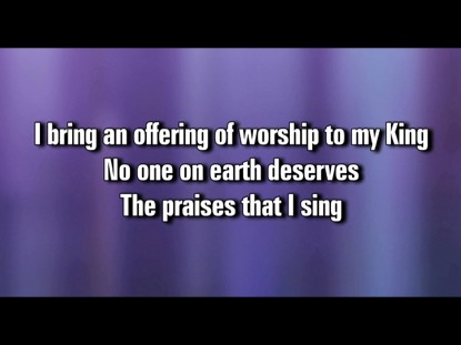 Offering Video Worship Song Track with Lyrics | WorshipTeam.tv ...